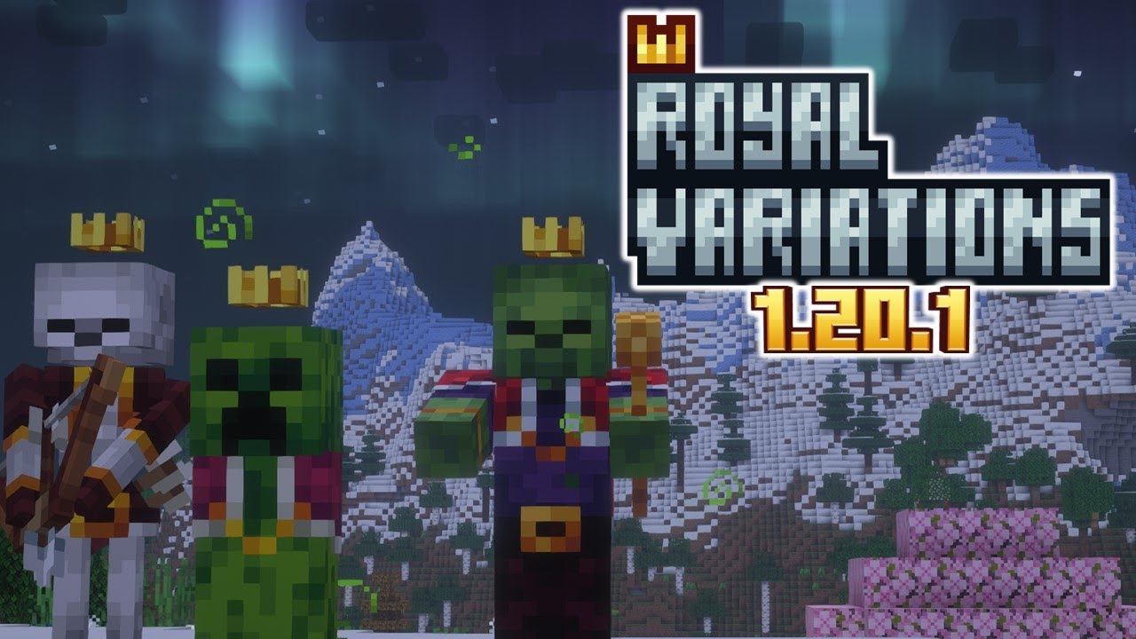 Realeza Monstruosa - Royal Variations 1.20.1 - Mod Review - YouTube