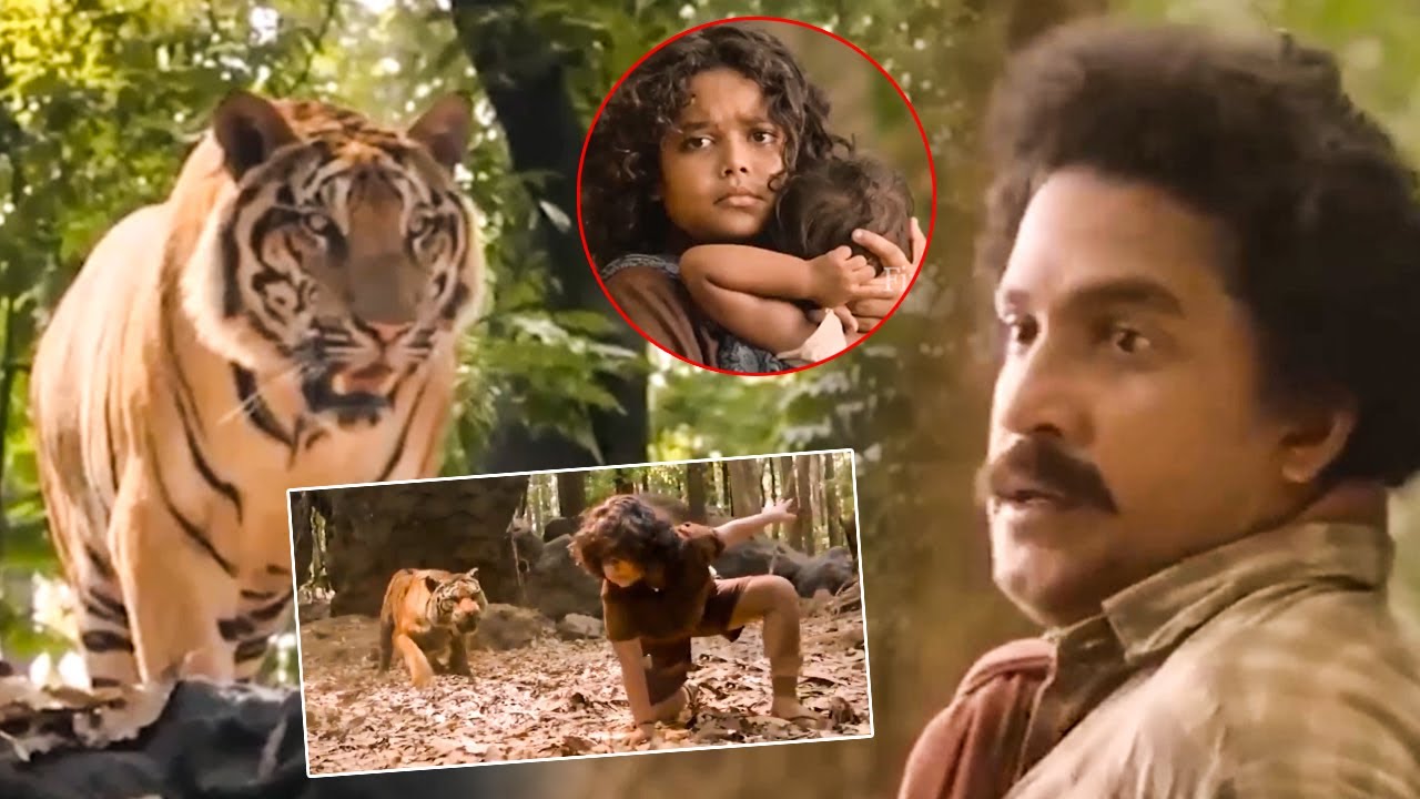 Manyam Puli Movie Mohanlal Childhood Biggest Blockbuster Tiger Fight ...