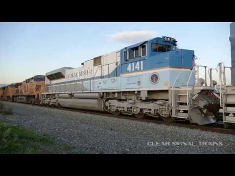 RARE! Union Pacific 4141 - The Last Run ft. UP 1943 - YouTube