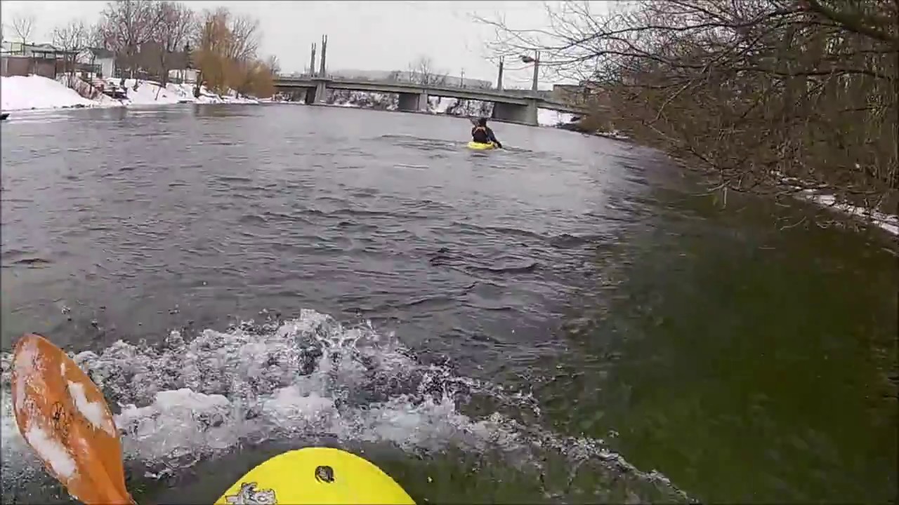kayak valleyfield 5 février 2017 - YouTube