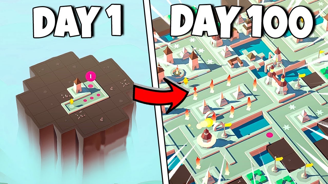 Engineering the PERFECT mountain defense in 100 days! - YouTube