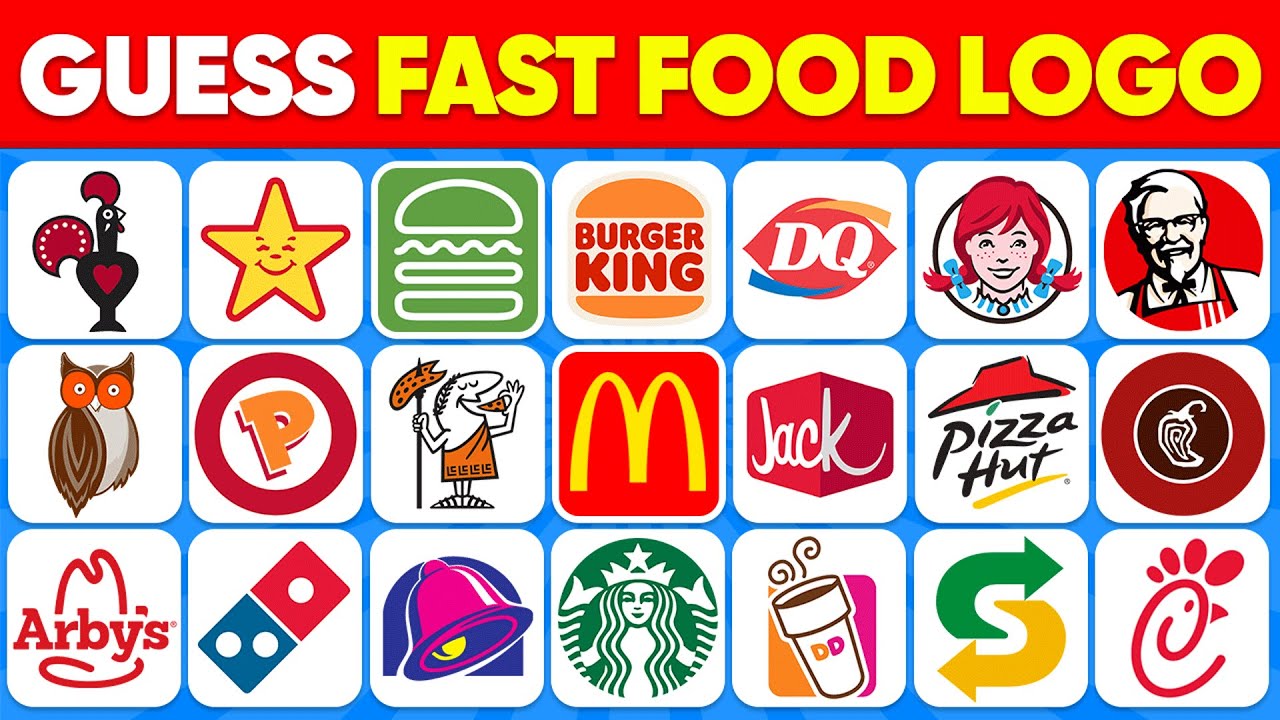 Guess the Fast Food Logo Quiz 🍔🍕🥤 200 Famous Logos - Logo Quiz 2025 ...