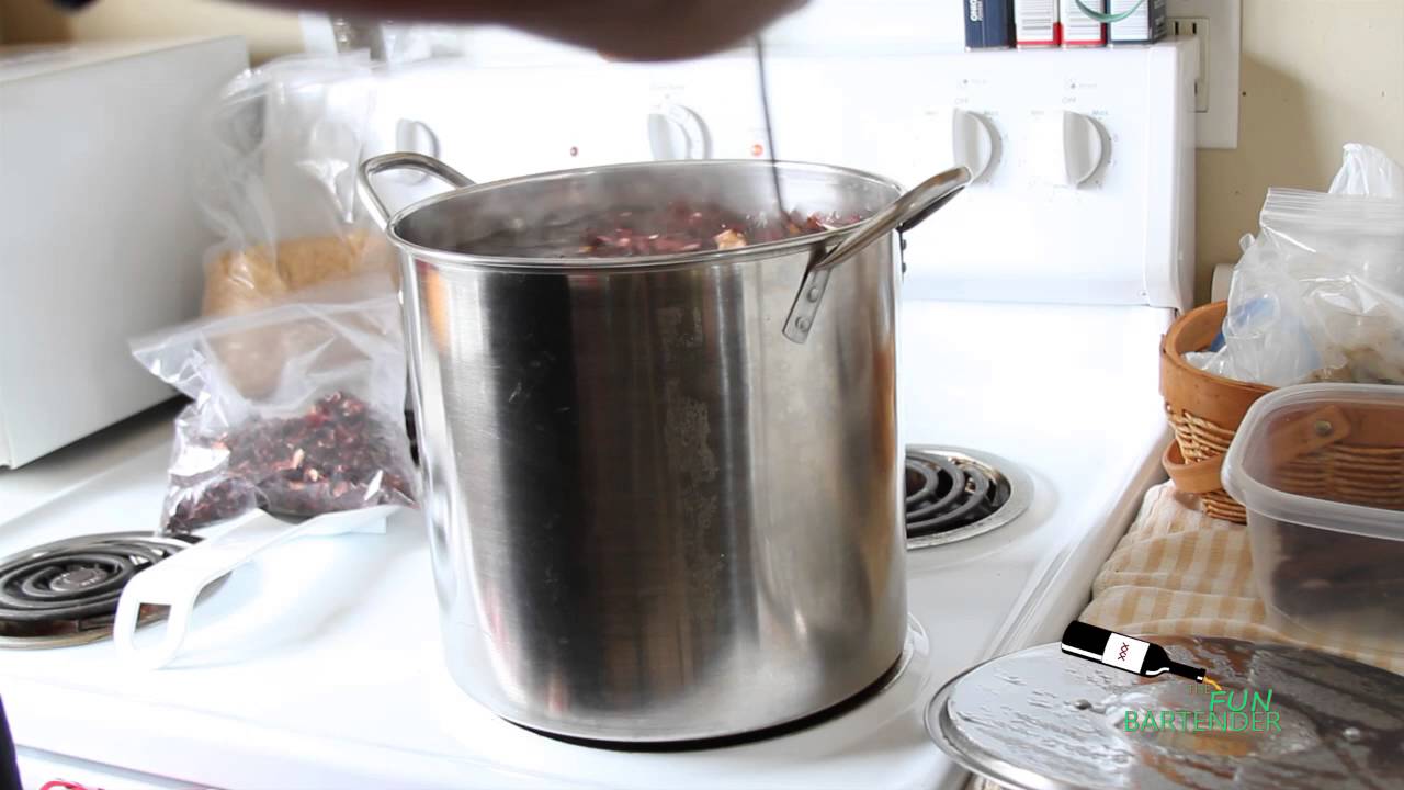 (DIY) How To Make A Spiced Sorrel Drink From The Caribbean - YouTube