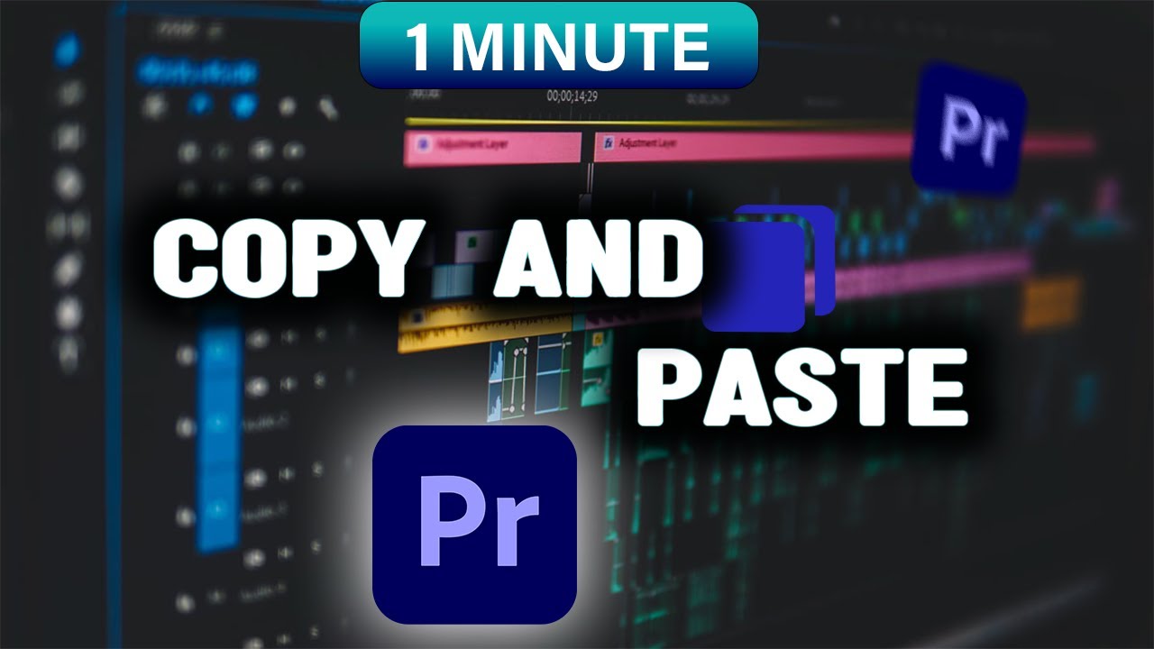 How to copy and paste in Adobe Premier Pro | Adobe Premier Pro Tutorial - YouTube