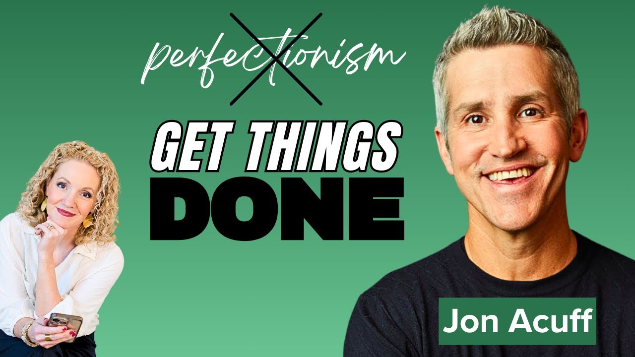 How to Conquer Perfectionism and Get Things Done with Jon Acuff #full ...