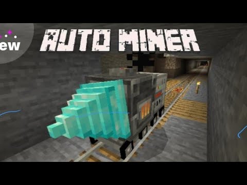 Minecraft fast miner mod Auto miner - YouTube