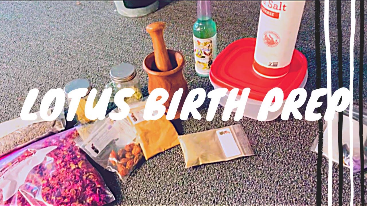 How I Prepare for a Lotus Birth - YouTube