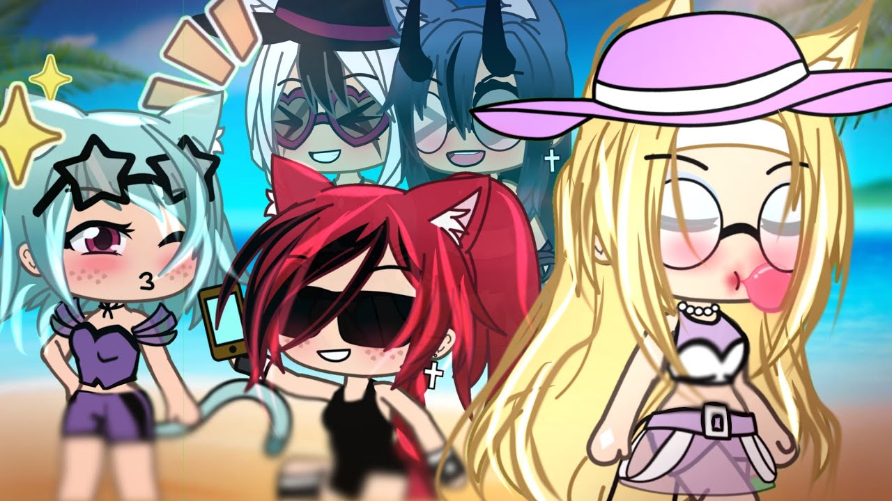 Normals vs. Goofies At The Beach 😍🏖️😱🤦🏻‍♀️ Meme •~ ~ Gacha Life & Club ...