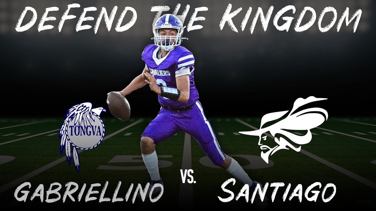 Varsity Football: Gabrielino vs. Santiago - YouTube