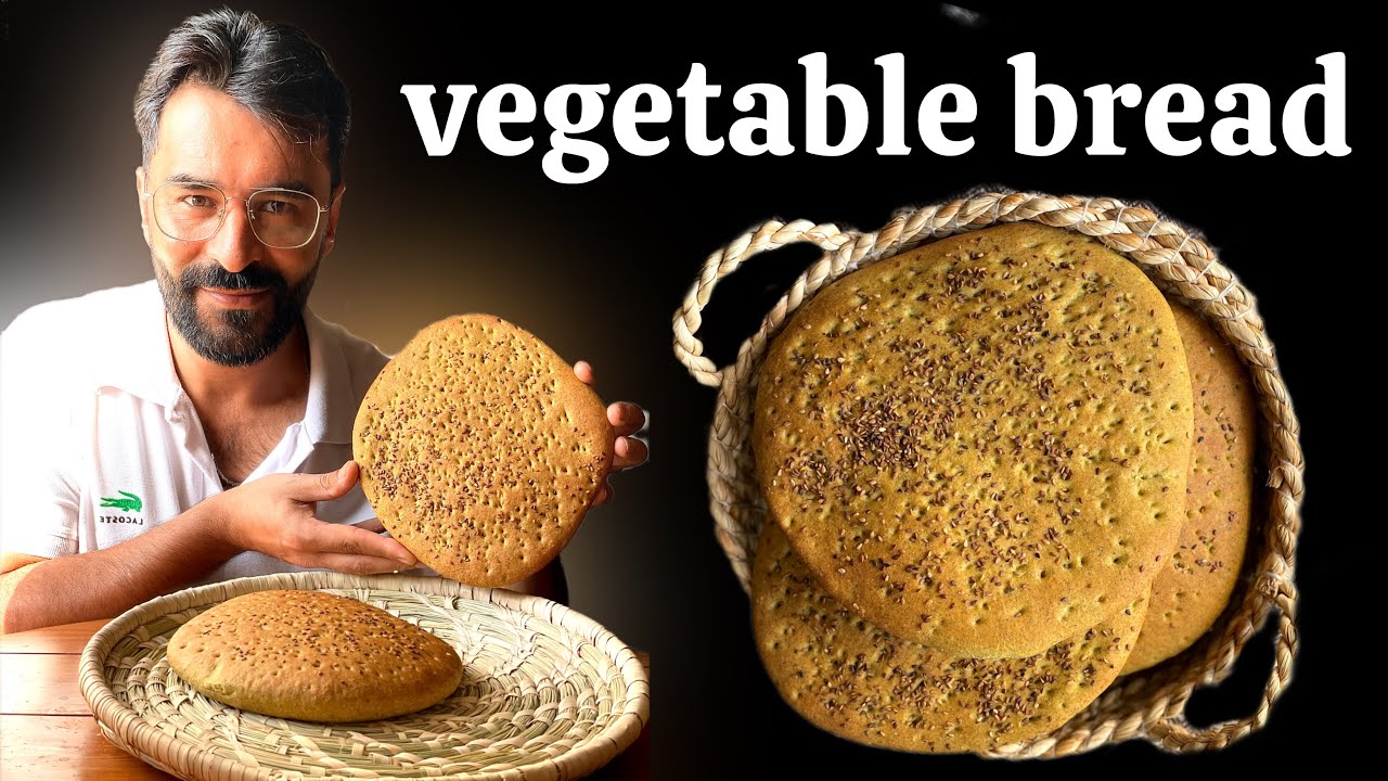 Bring the taste of nature home,how to bake vegetable bread at home,easy ...