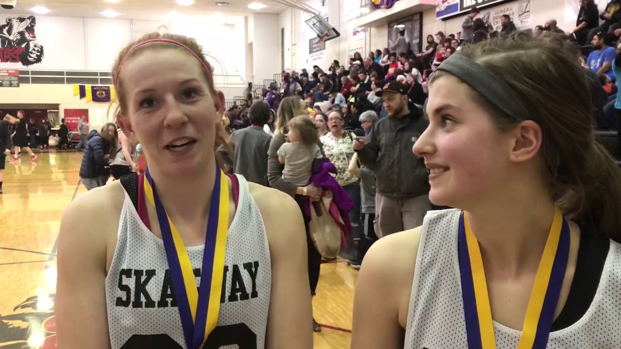 Skagway’s Jesse Ellis, Kaylie Smith reflect on Gold Medal win - YouTube