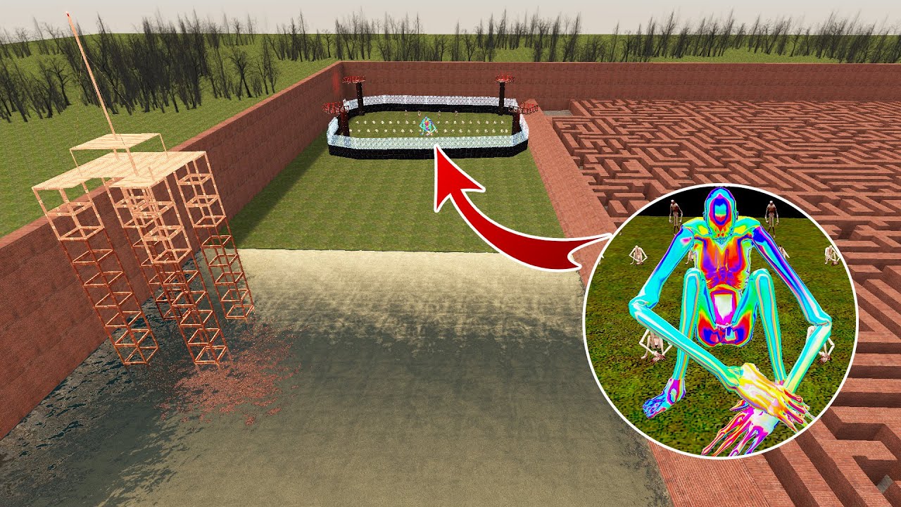 SCP-096 IN A GIANT CELL WITH GUARDS — IS IT SAFE ENOUGH? In Garry's Mod ...