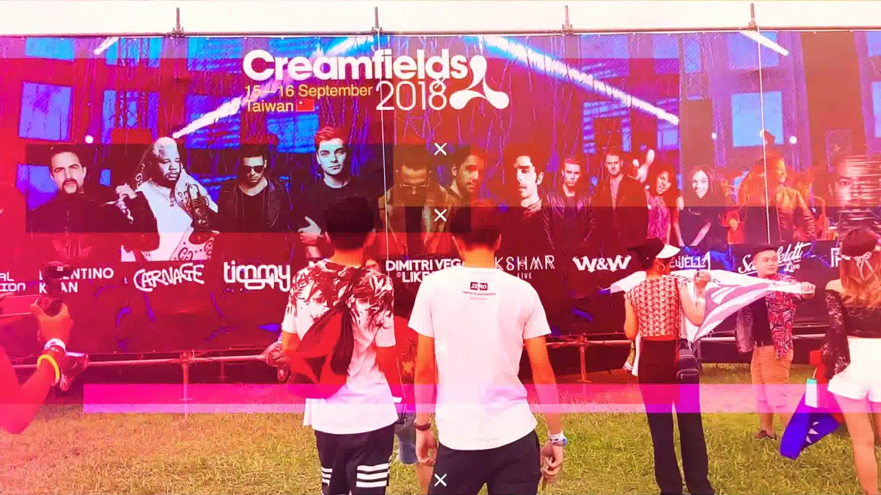 2018 creamfields taiwan - YouTube