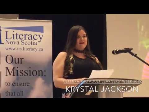 Krystal Jackson Speaks at the 2019 Adult Learners’ Week Celebration ...