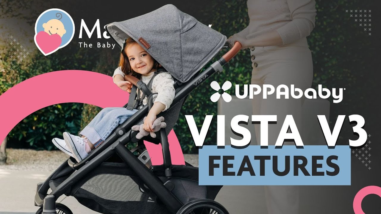 UPPAbaby Vista V3 Stroller | Features, Easy Fold & Perfect for Big ...