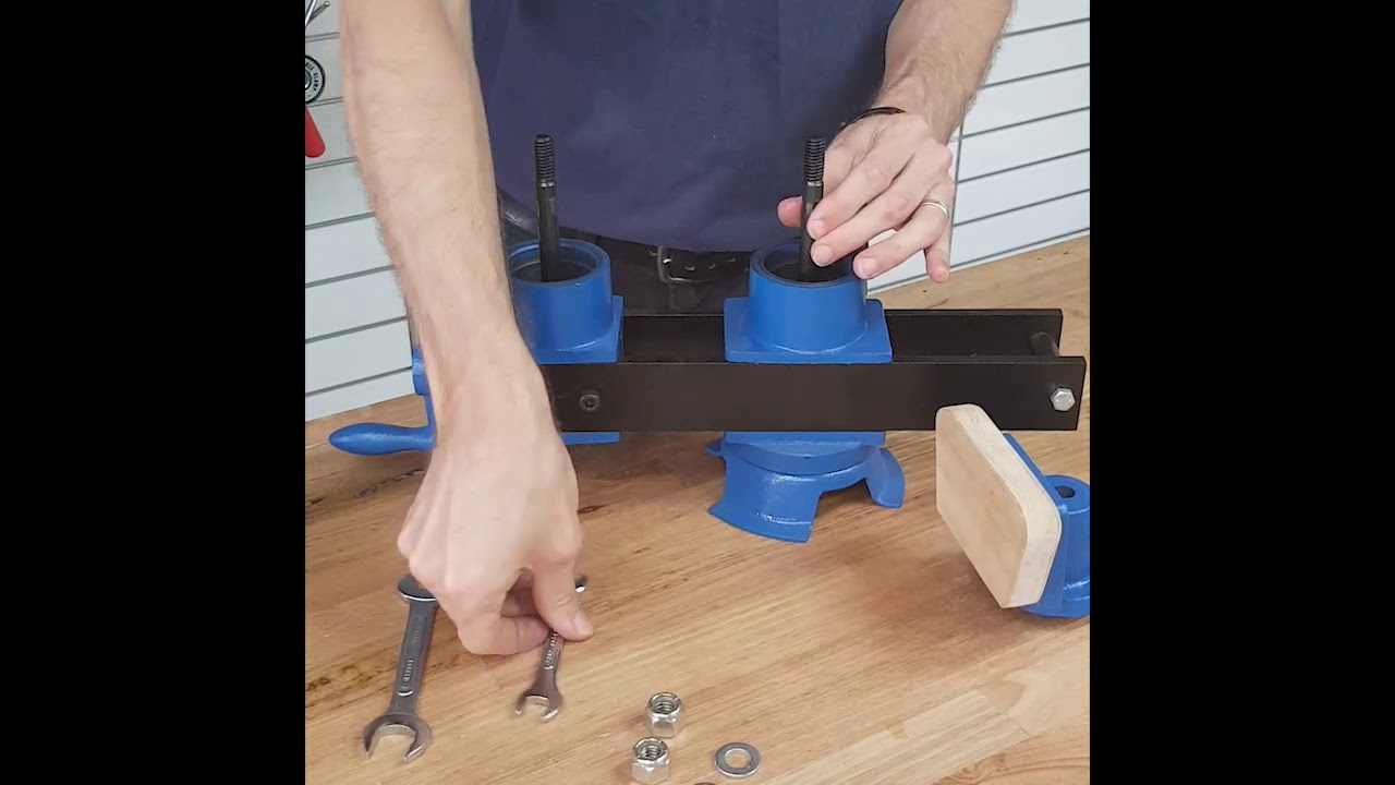 Carbatec Pattern Vise - Bolt Pack Upgrade - YouTube