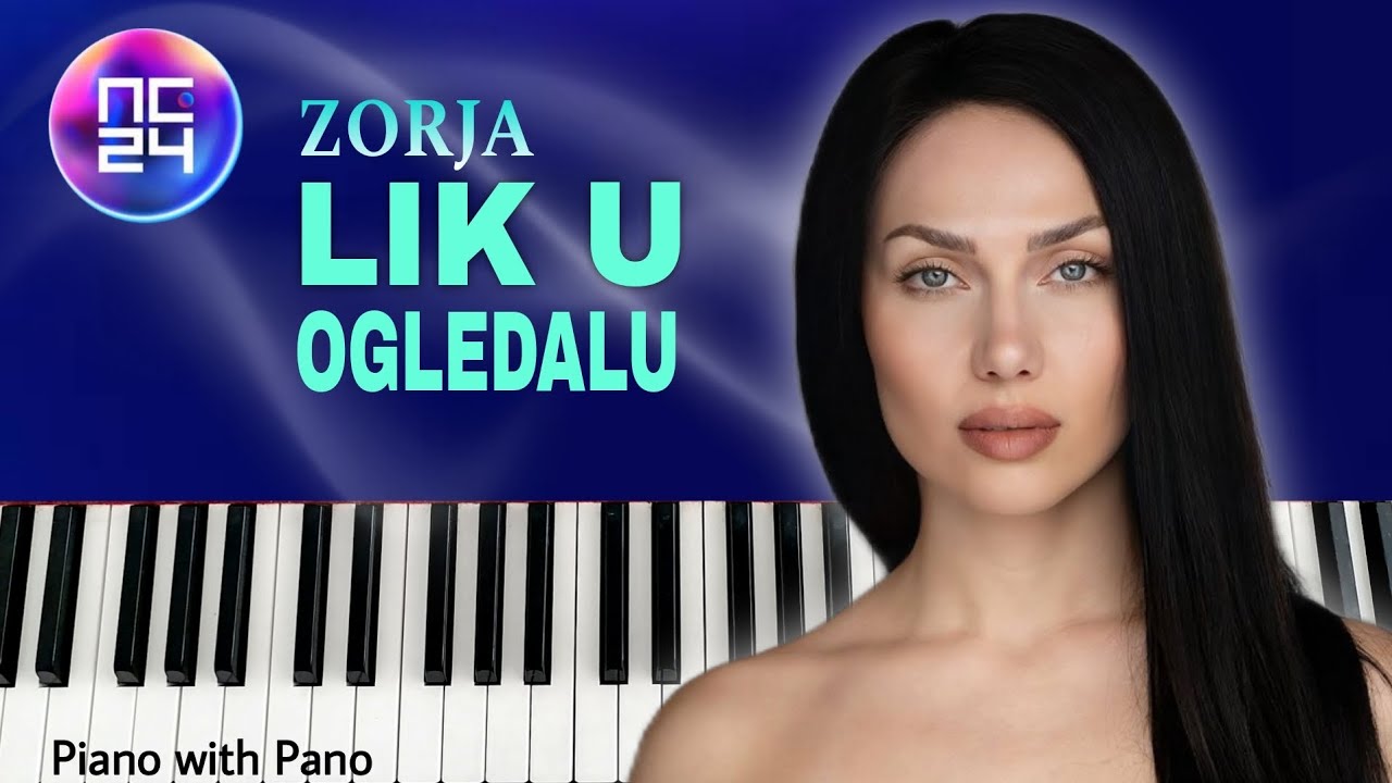 ZORJA - Lik U Ogledalu | Piano Cover | Pesma za Evroviziju 24 | Serbia ...