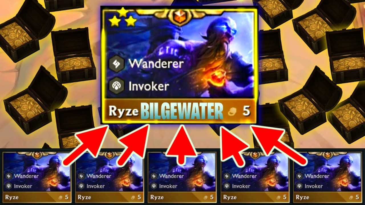 3 Star Bilgewater Region Ryze ⭐⭐⭐ Giant Treasure Chest Set 9 5