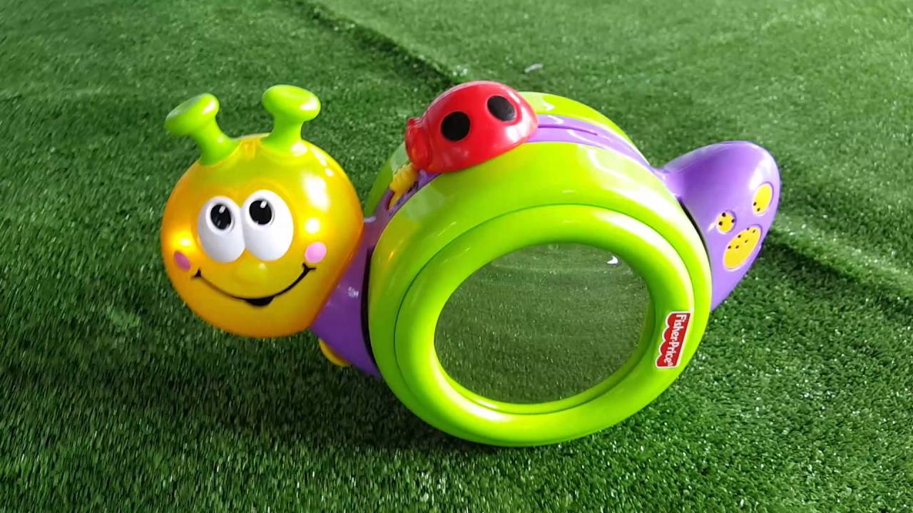 Fisher Price 1 2 3 Crawl Along Snail Review YouTube Fisher Price 1 2 3 Crawl Along Snail Review YouTube
