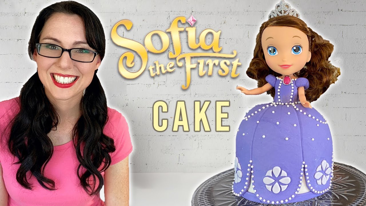 Sofia The First Doll Cake
