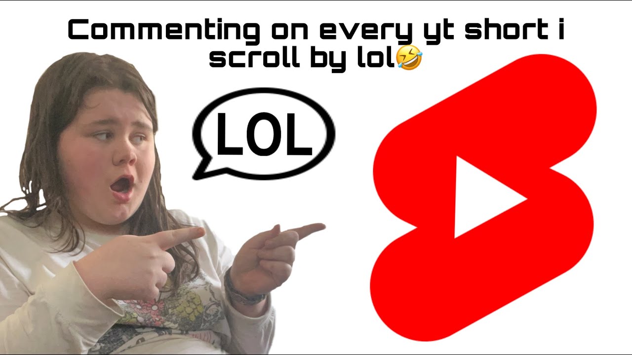 Commenting on every YT short I scroll by LOL🤣 - YouTube