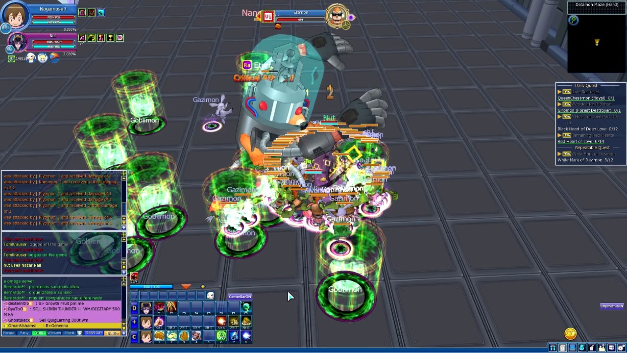 Lilithmon Post Rebalance VS Etemon(Datamon Maze Hero) - YouTube