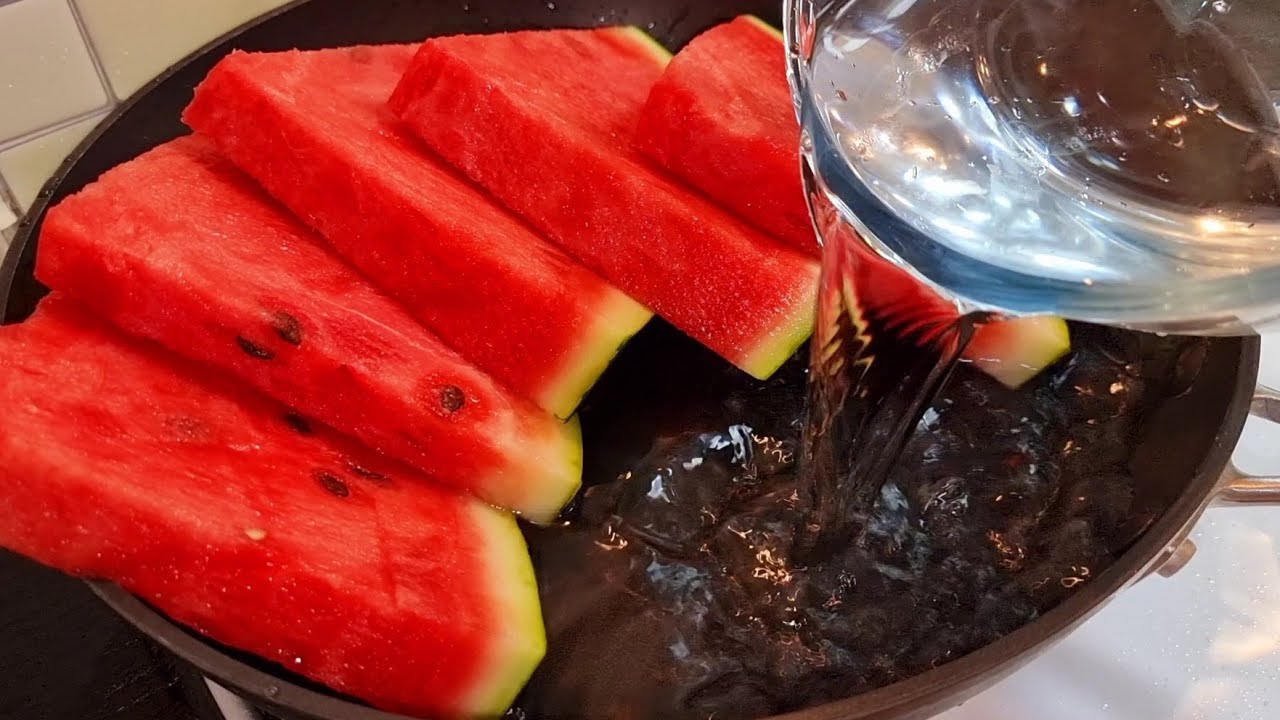 Boil the Watermelon for 1 hour and you will be delighted with the ...