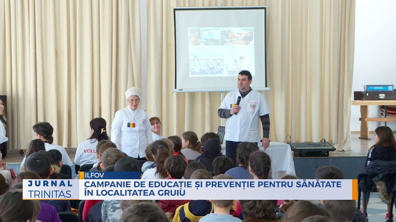 300 de copii din comuna Gruiu, instruiți de voluntarii de la Paraclisul ...