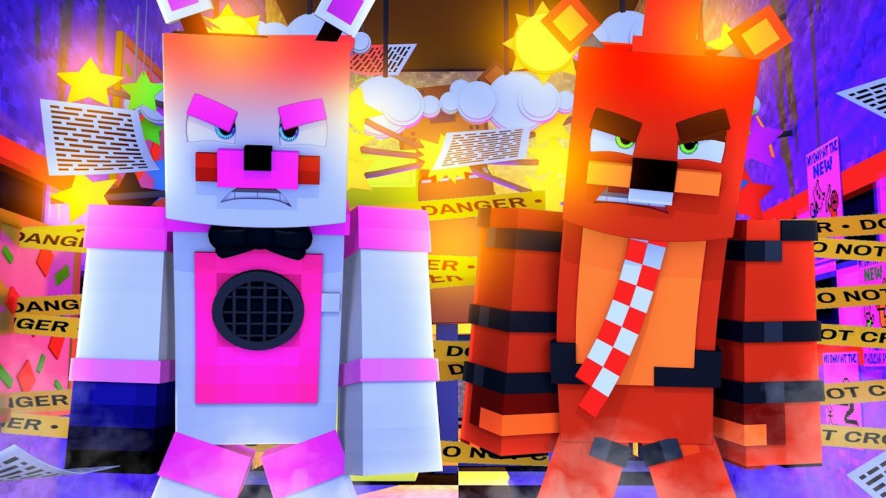 Nedd Bear Trolls Funtime Freddy! Minecraft FNAF Roleplay - YouTube
