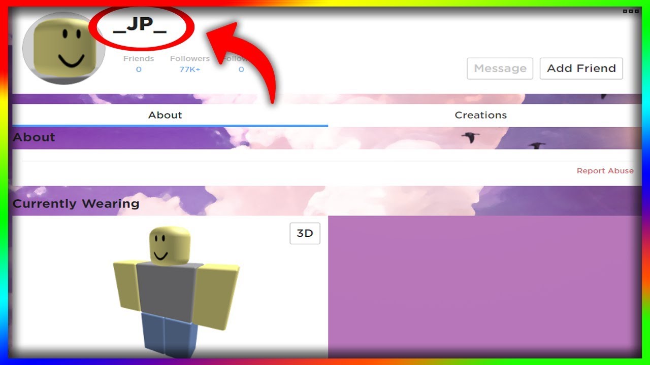 RARE ROBLOX USERNAMES!!! - YouTube