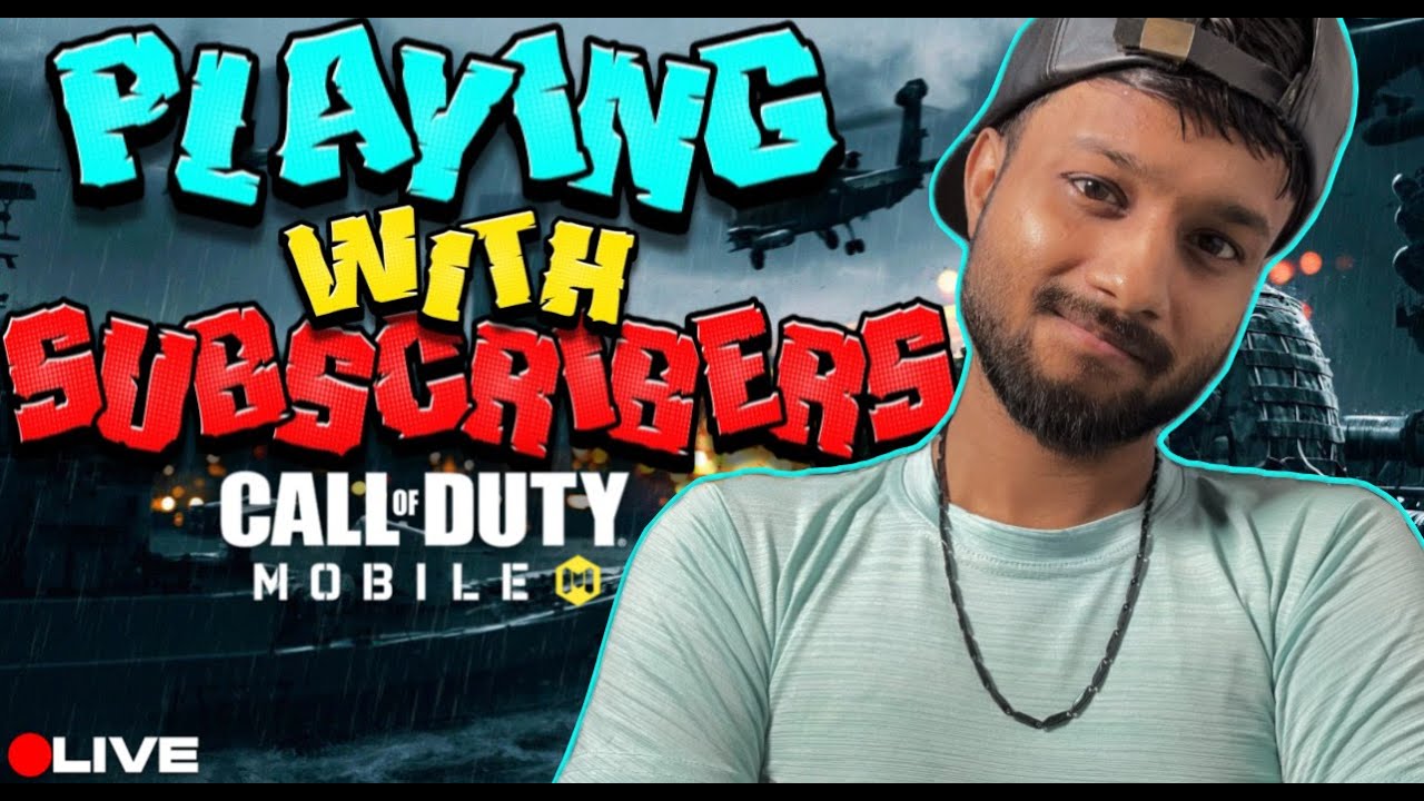 Let's Play With Subscribers | CODM LiVE - YouTube