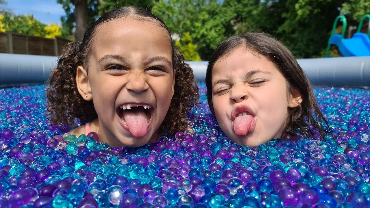 INSANE 2 MILLION ORBEEZ POOL - WE HAD ORBEEZ EVERYWHERE - YouTube