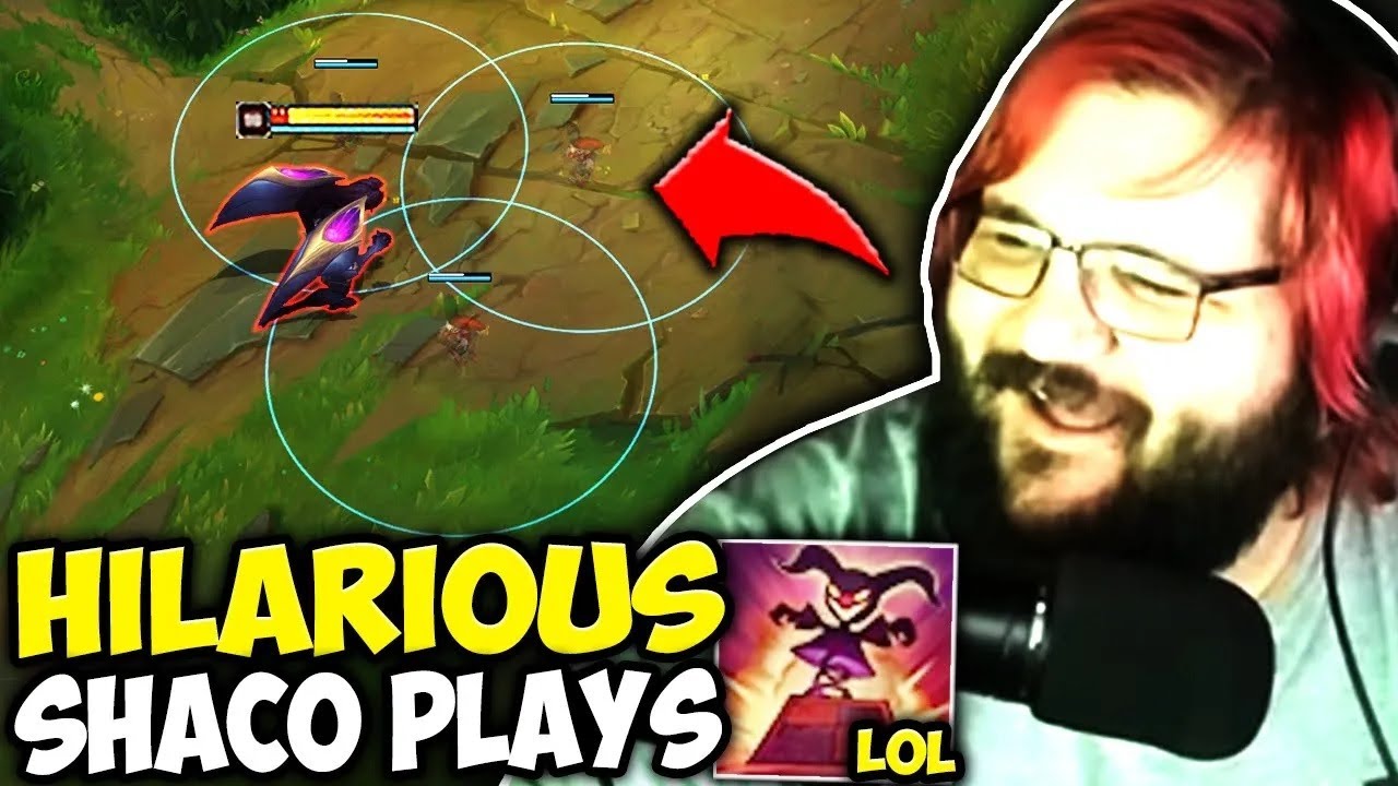 PINK WARD CRIES IN LAUGHTER AFTER THIS... (HILARIOUS SHACO PLAYS ...