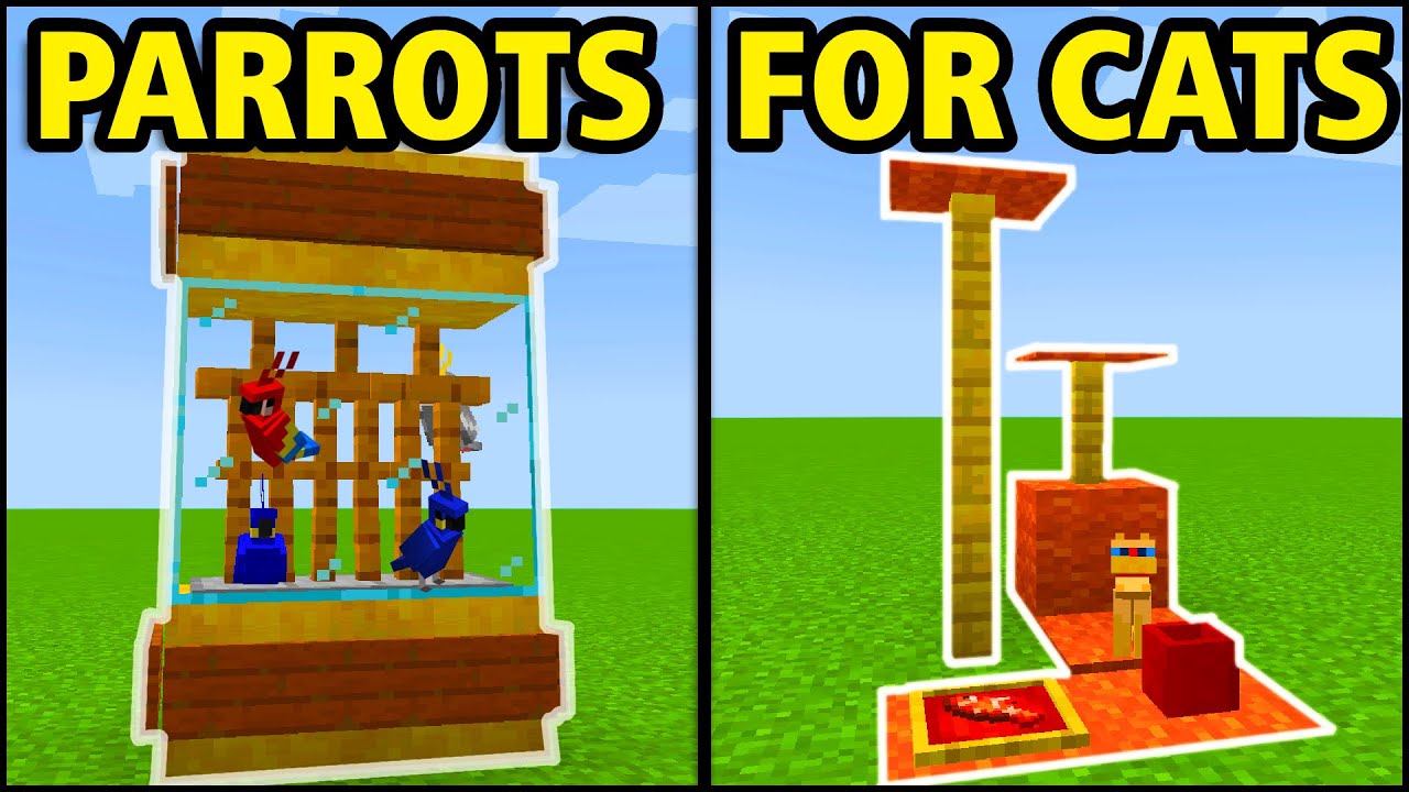 30+ Simple Pet Houses! [Minecraft] - YouTube