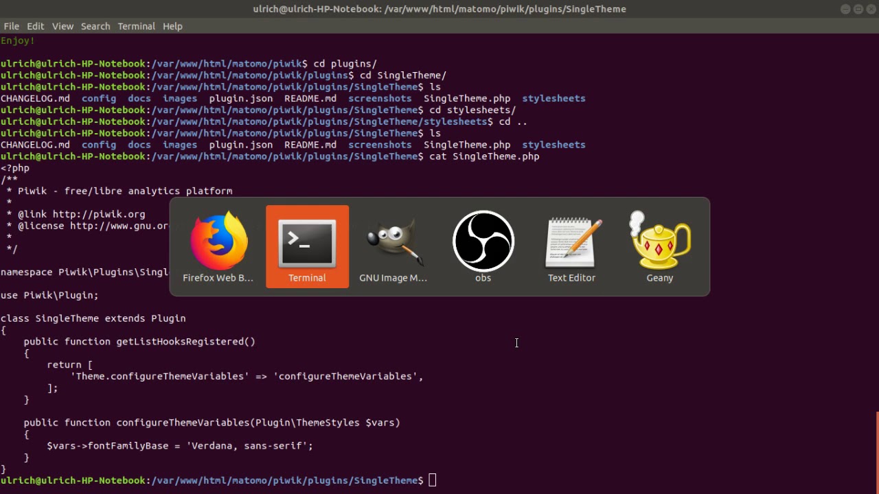 How to create your own theme in Matomo Analytics? - YouTube