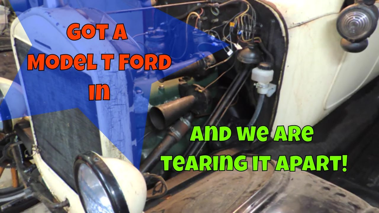 Gen 3 Antique Auto is tearing down a Model T Ford engine for repair. ep ...