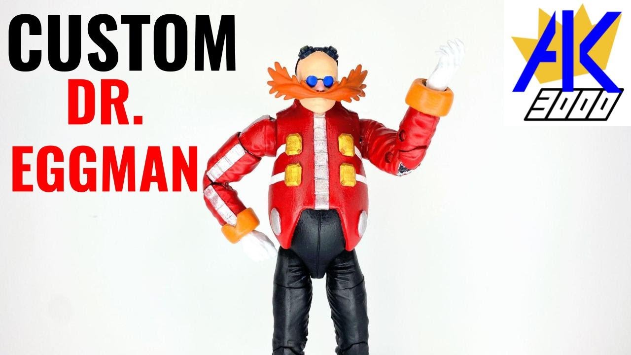 Custom Dr. Eggman Figure - YouTube