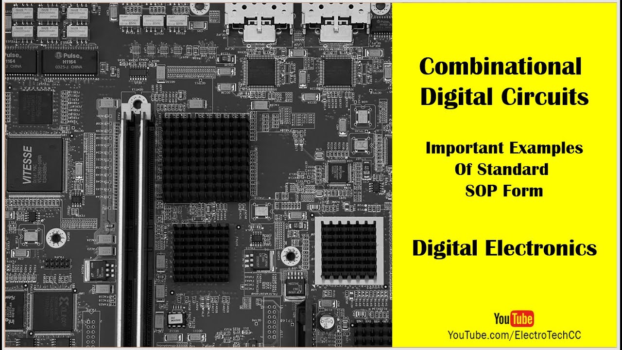Examples of Standard SOP Form for Logic Function || Digital Electronics ...