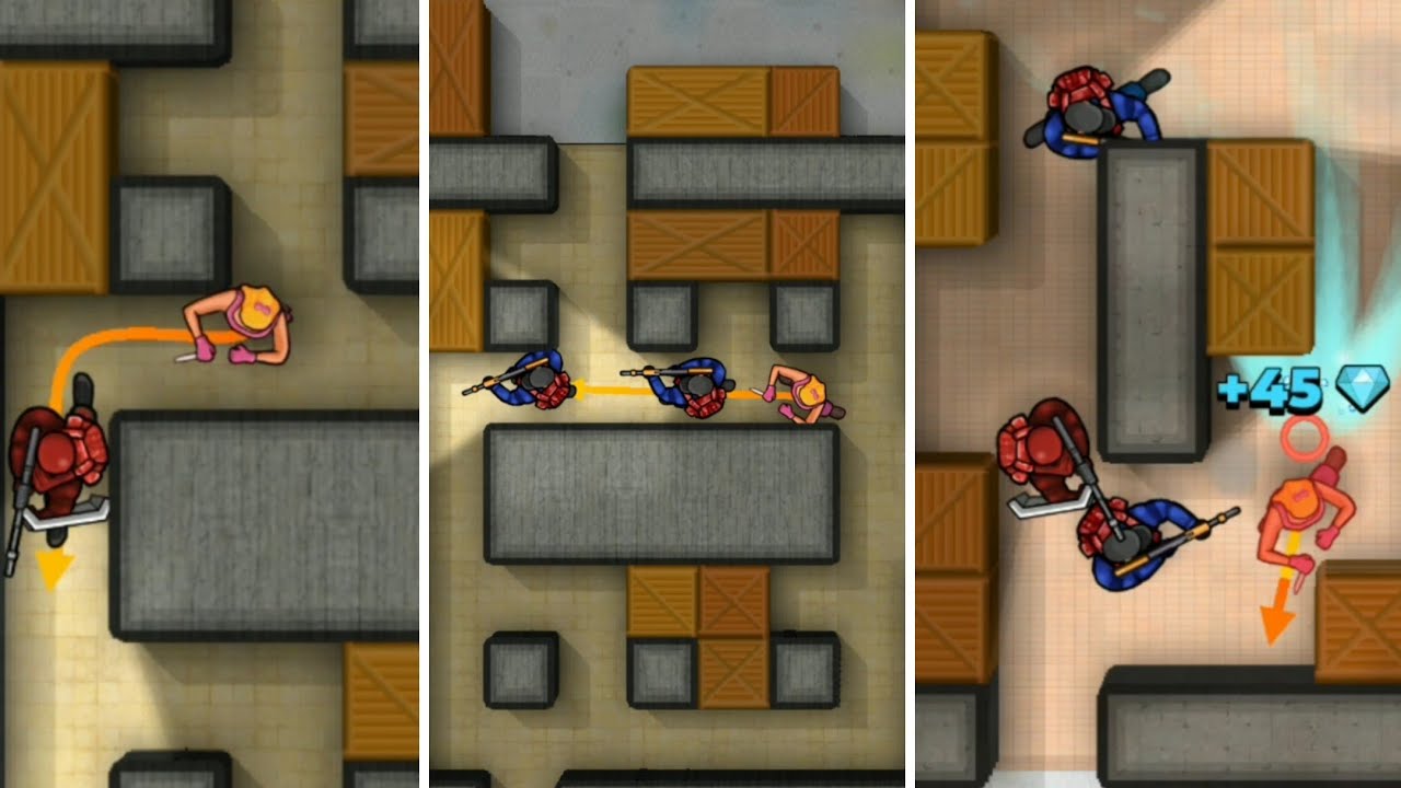 HUNTER ASSASSIN ALL 200 LEVELS GAMEPLAY ( ANDROID & IOS ) - YouTube