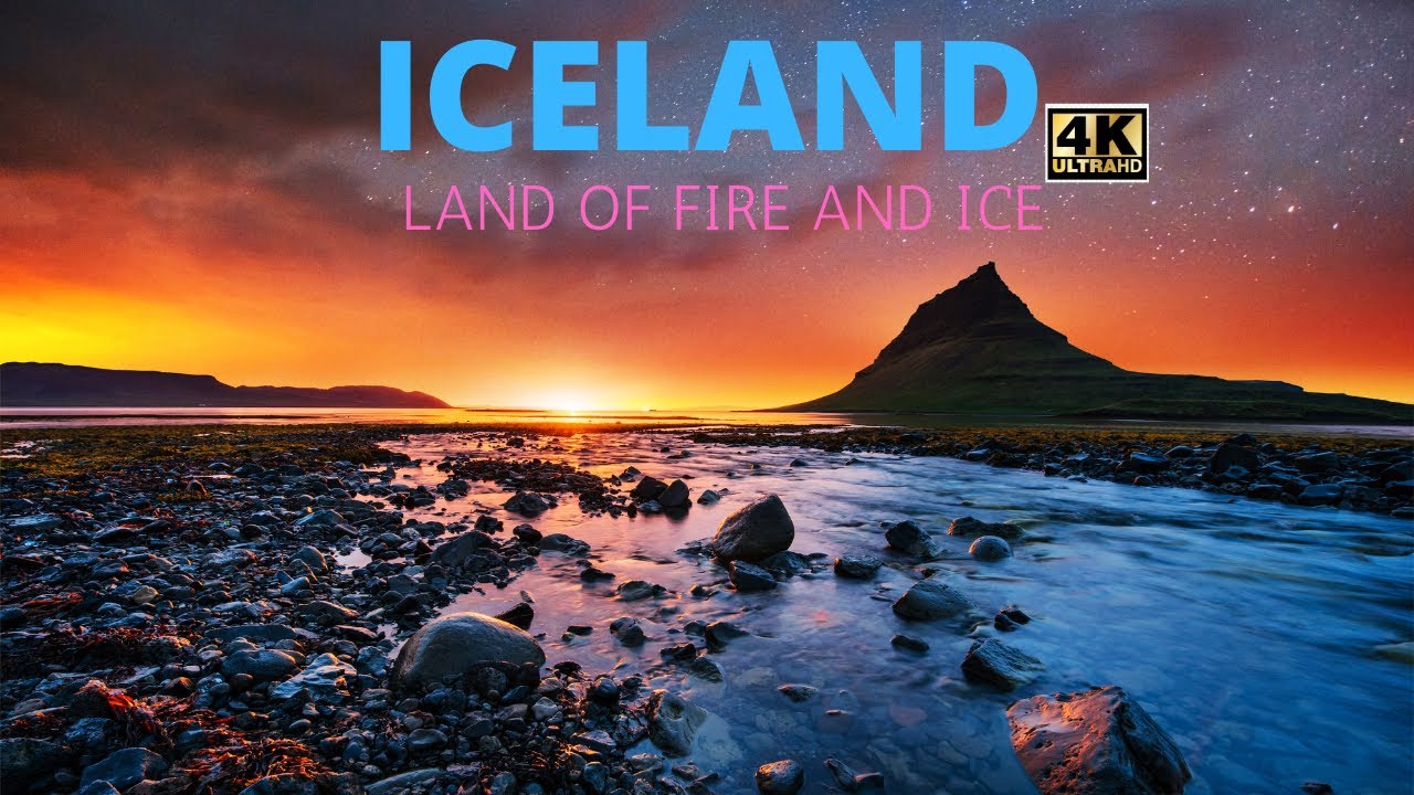 Iceland 4K—Scenic Relaxation | Iceland vlog | Ariel view of Iceland ...