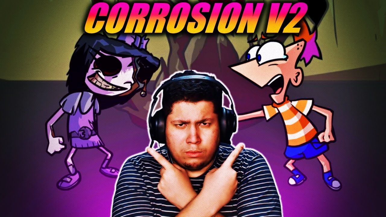 New BEST LYRICS MOD IN FNF! - FNF CORROSION V2! - SillyFangirl - YouTube