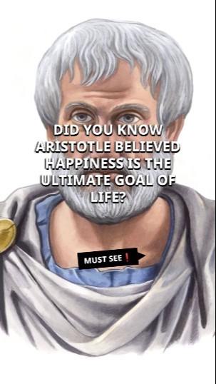 Did you know Aristotle believed happiness is the ultimate goal of life? - YouTube