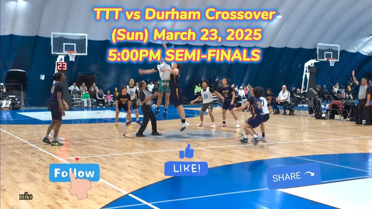 Mar•23•25 ~TTT vs Durham Crossover [U19] COALITION LEAGUE {SEMI- FINALS ...
