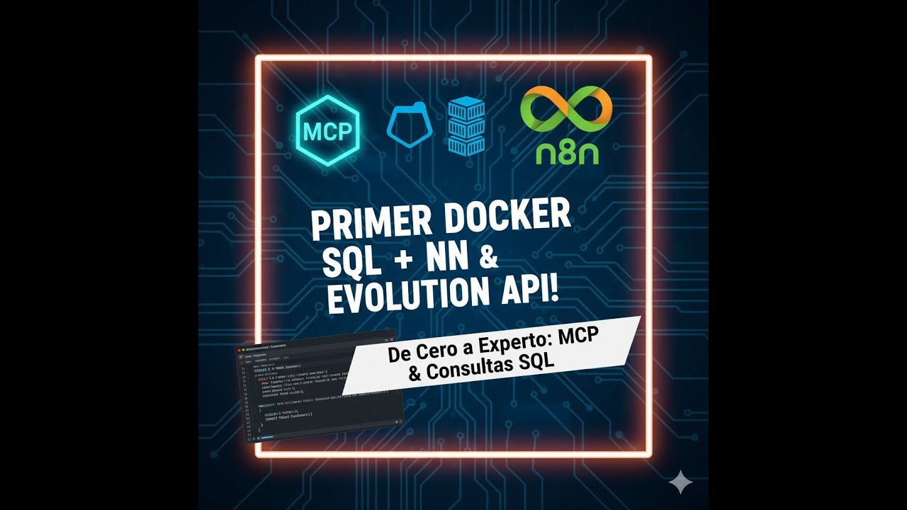 🚀 Introducción práctica a MCP, Docker, SQL Server, n8n y Evolution API | Todo en un solo video ...