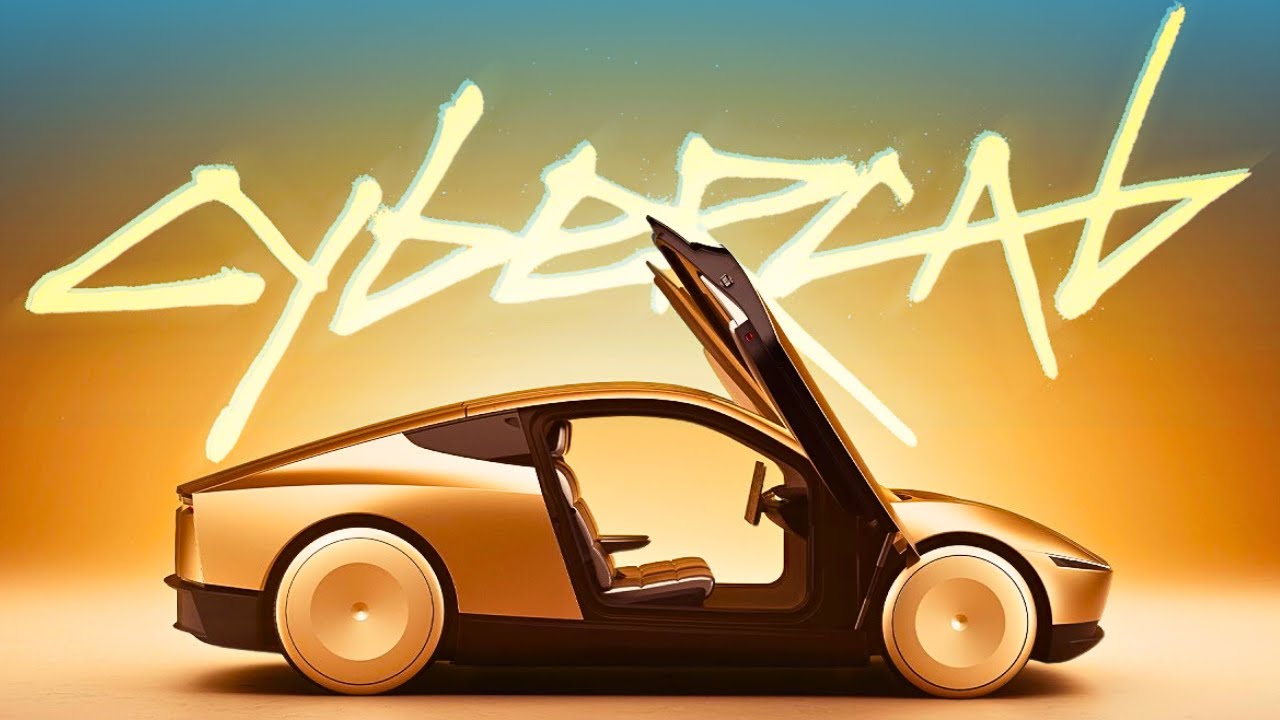The Tesla Cybercab: A Glimpse Into the Future as It Tours Europe - YouTube