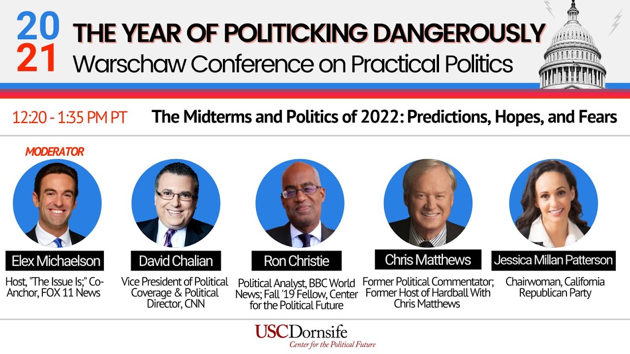 "2021: The Year of Politicking Dangerously" Midterms 2022: Predictions ...