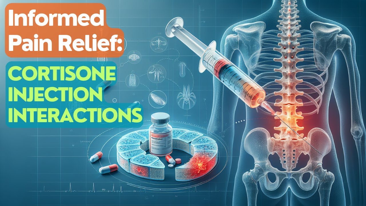Informed Pain Relief: Cortisone Injection Interactions - YouTube