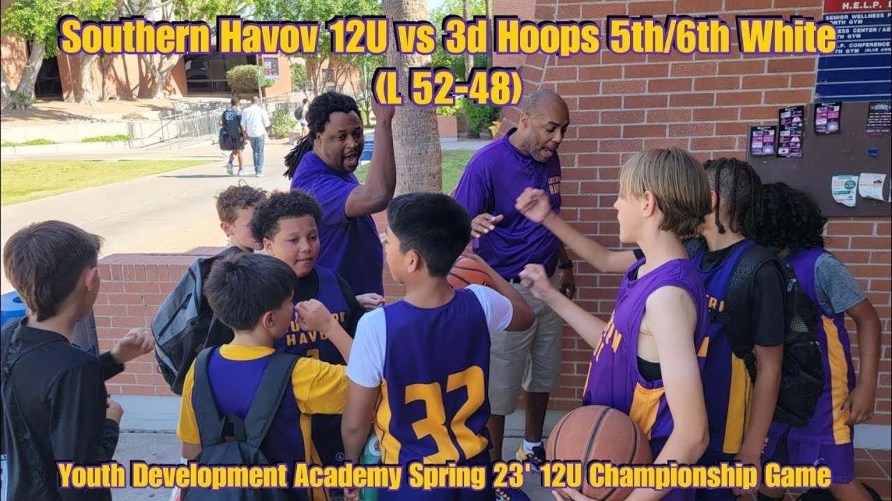 3D Hoops 5th/6th White 52 - Southern Havoc 12U 48 Youth Development ...