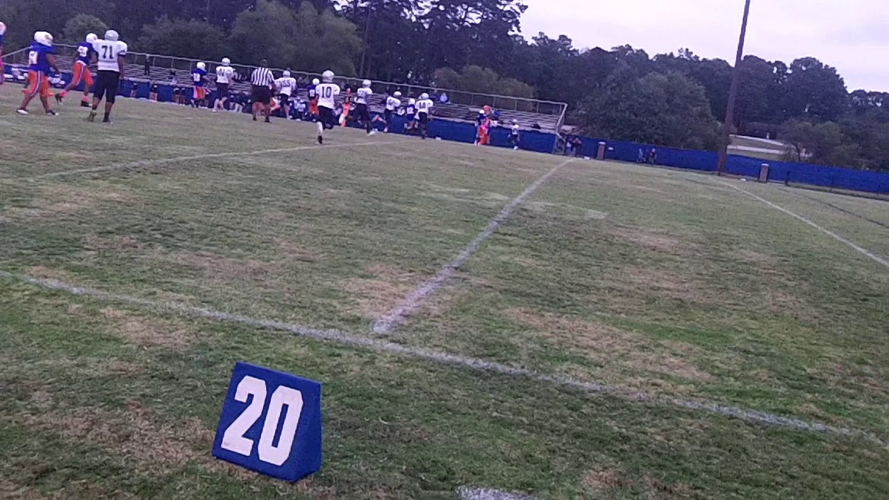 Middle School Football Kernodle vs. Jamestown Middle on 10/8/19 - YouTube