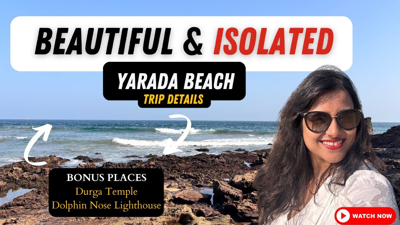 Beautiful and isolated YARADA Beach // How to reach? // Where is it ...